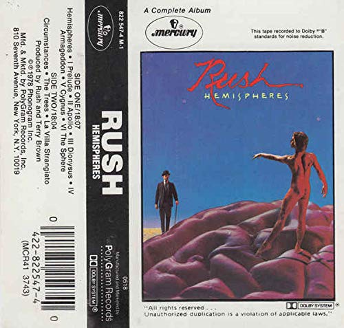 Hemispheres: Rush: Amazon.fr: CD et Vinyles}