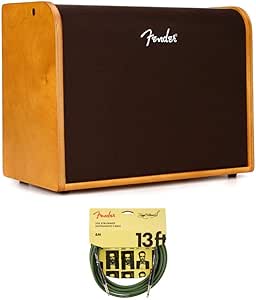 Amazon.com: Fender Acoustic 100 Guitar Amplifier Bundle with Fender Joe ...