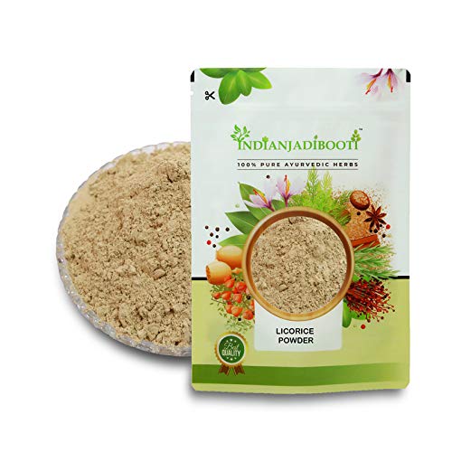 IndianJadiBooti Mulethi Powder - Licorice Root Powder - Yashtimadhu ...
