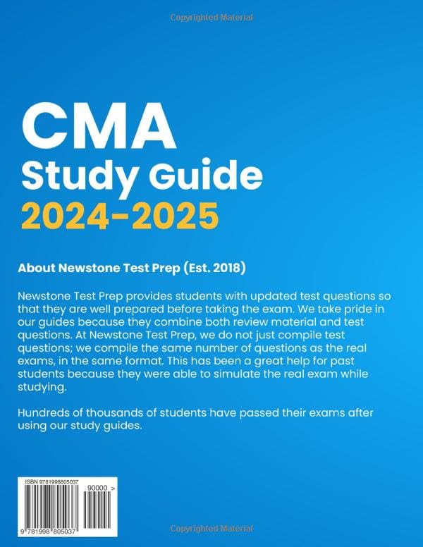 Snapklik.com : CMA Study Guide 2024-2025: Complete AAMA Review + 800 ...