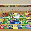 Amazon.com: AKASISRUG ABC Kids Rug, Kids Carpet for Playroom, Classroom ...