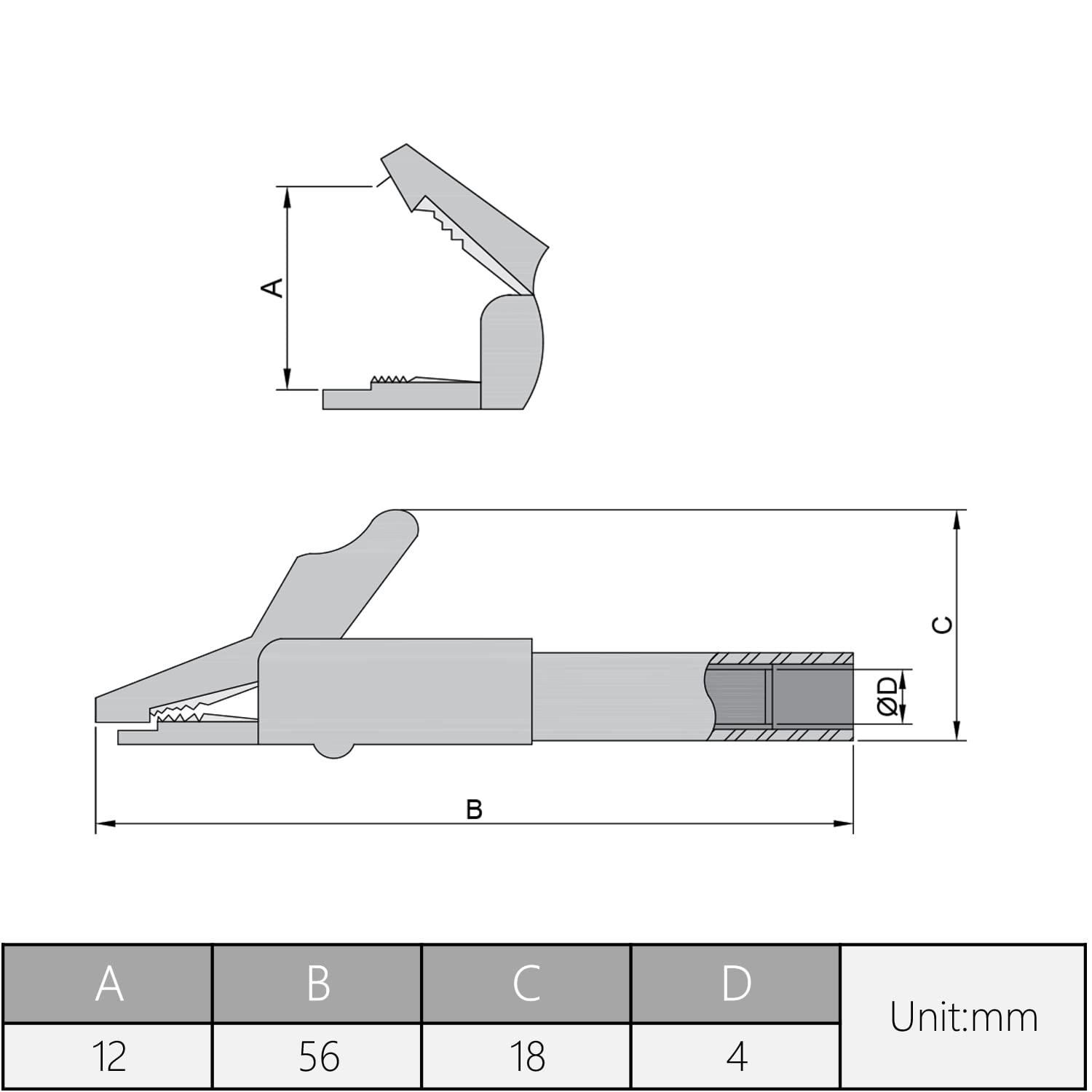 Snapklik.com : Fielect 15A Heavy-Duty Insulated Alligator Clips Battery ...
