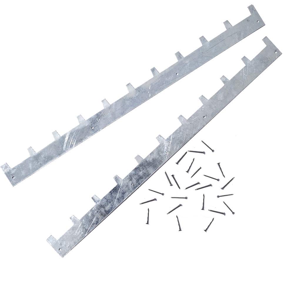20 Pack - Metal, Ten Frame Steel Beekeeping Spacers for Spacing Bee ...