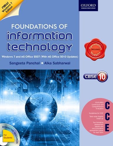 Foundations of Information Technology Coursebook 10: Windows 7 and MS ...