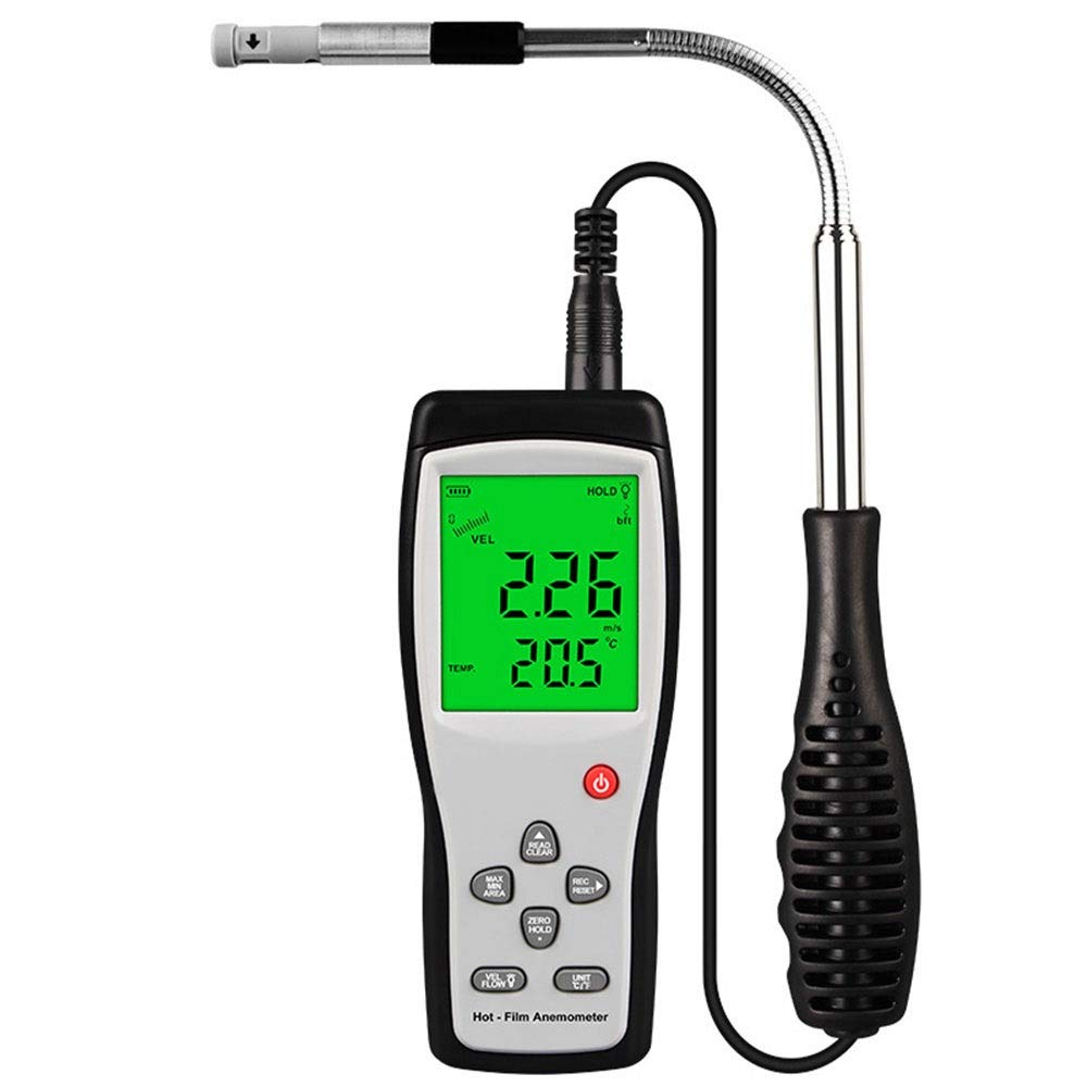 Buy SHIYUPING Anemometer Rechargeable Hot Wire Anemometer Hot Wire ...