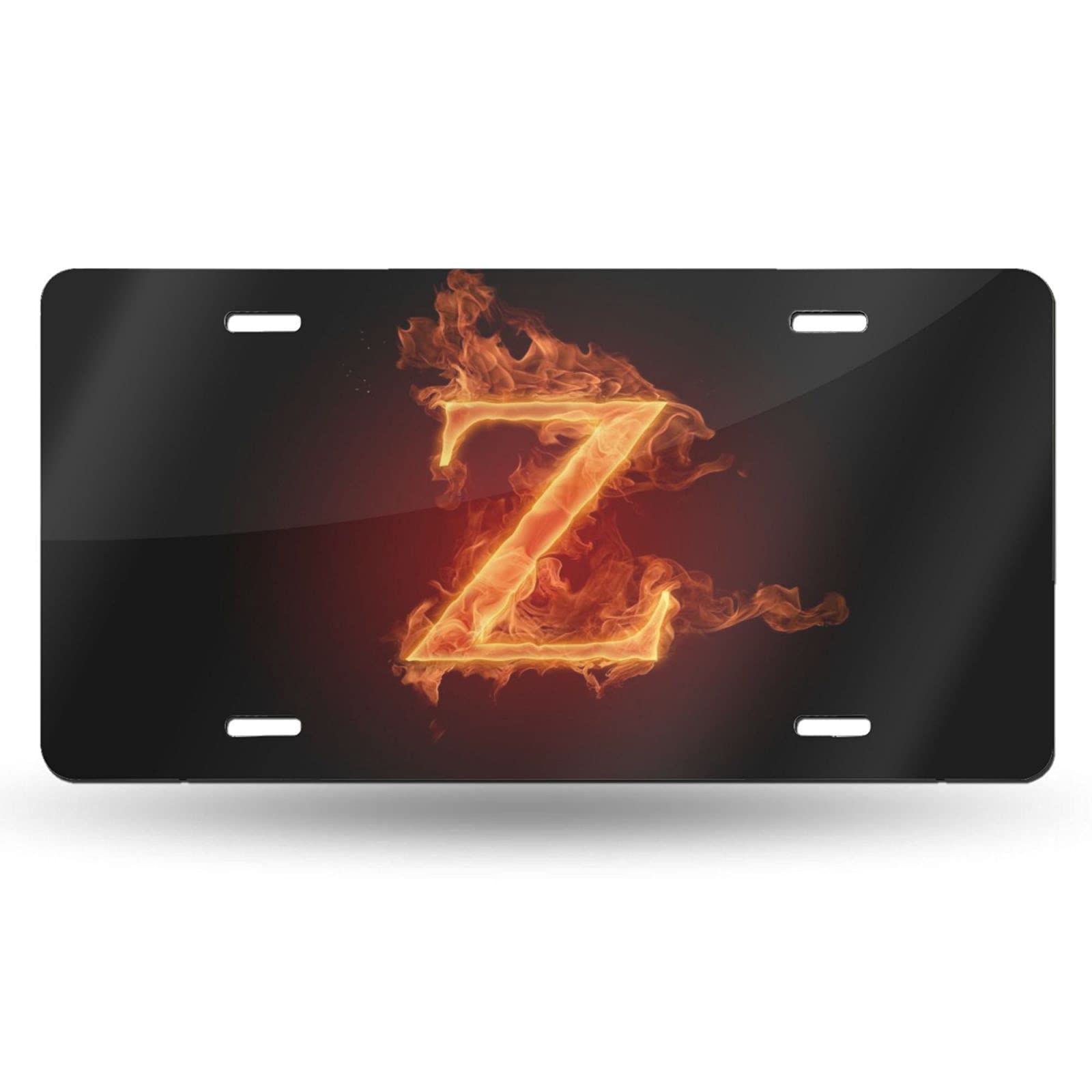 Letra Z Llama De Fuego