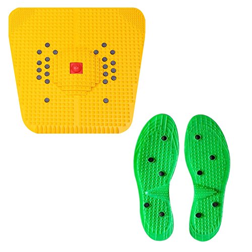 Deltakart DG16 Acupressure Bio-Magnetic Foot Mat for Stress and Pain ...