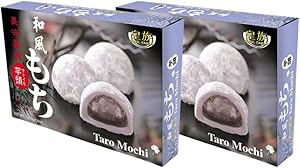 Royal Family Taro Flavour of Japanese Style Mochi Daifuku Sweet Rice Cake Desserts Snacks 6 ...