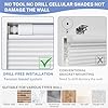 Amazon.com: UrMoon Top Down Bottom Up Cellular Shades No Tools No Drill ...