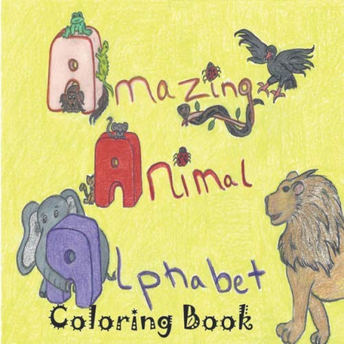 Amazing Animal Alphabet Coloring Book | Amazon.com.br