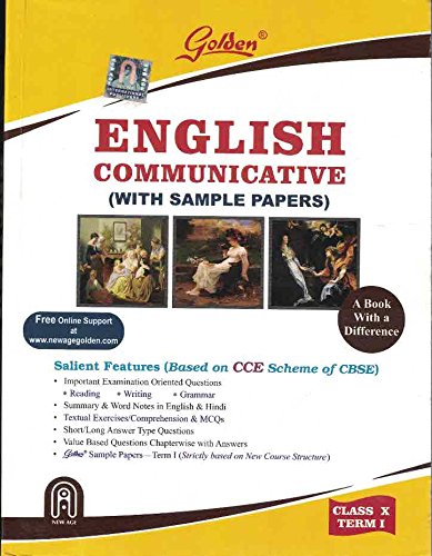 Golden English Communicative Guide for Class 10 Term 1 : R. K. Gupta ...