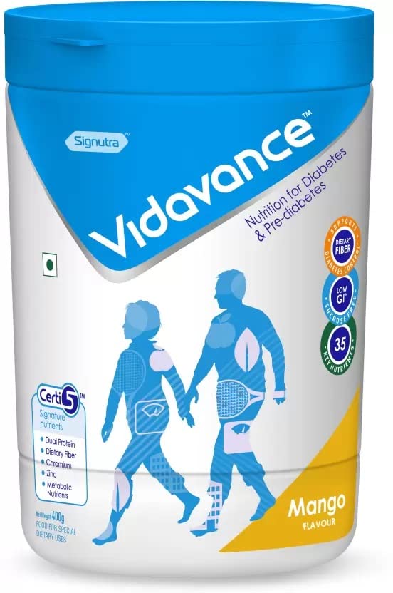 Buy Vidavance Advanced Nutrition for Diabetes and Pre-Diabetes - 400g ...
