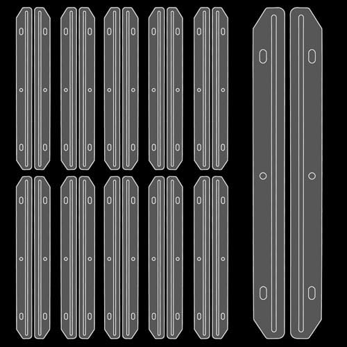 Amazon.com: InnoHHustle 40 Pcs 3 Hole Punched Magazine Holders Magazine ...
