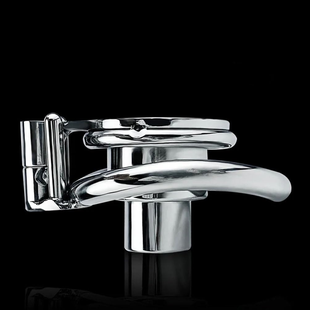 Amazon.com: Cock Cage with Inverted Unremovable Cylinder Plug Hard Core ...