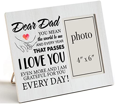 Amazon.com - Zauly Step Dad Gift, Stepped up Dad I Love You Wooden ...