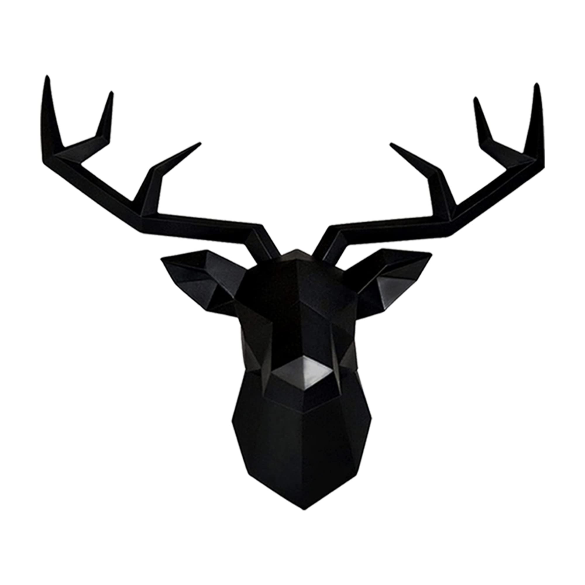 Simple Deer Head Silhouette