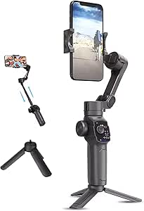 Amazon.com: Smartphone Mount Stabilizer, 3-axis Phone Mount with Built ...