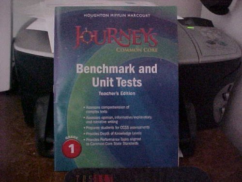 Amazon.com: Benchmark and Unit Tests Grade 1 (Journeys): 9780547873947 ...