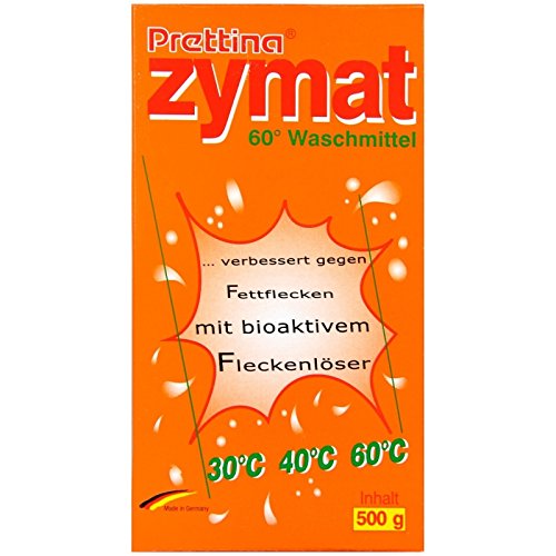 Zymat Prettina 60°C Waschmittel 30°C 40°C 60°C gegen Fettflecken mit ...