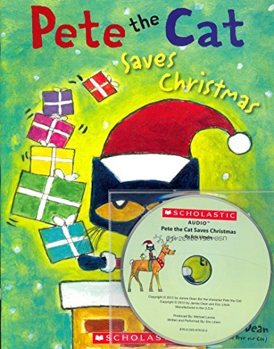 Amazon.com: Pete the Cat Saves Christmas with Read Along Cd ...