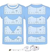 Amazon.com: 12pcs Tshirt Ruler Guide for Vinyl Alignment, T Shirt ...