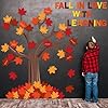 Amazon.com: AnyDesign 58Pcs Fall Thanksgiving Bulletin Board ...