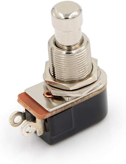 Amazon.com: SPST Momentary Soft Touch Push Button Stomp Foot Pedal ...