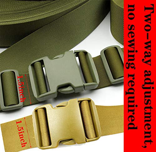 Snapklik.com : ONE WVW PIN Dual Adjustable Quick Side Release Buckles