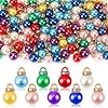 Amazon.com: Jansun 90PCS Christmas Mini Balls Ornaments Multicolour ...