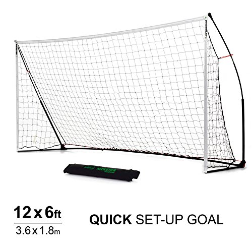 Quick Play Academy Ultra Portable Football Goalpost, 12 ft x 6 ft ...