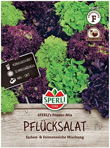 83033 Sperli Premium Salat Samen Mix | Pflücksalat Samen | Salatsamen ...