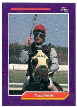 Amazon.com: Tracy Hebert trading card (Horse Racing) 1992 Jockey Star ...