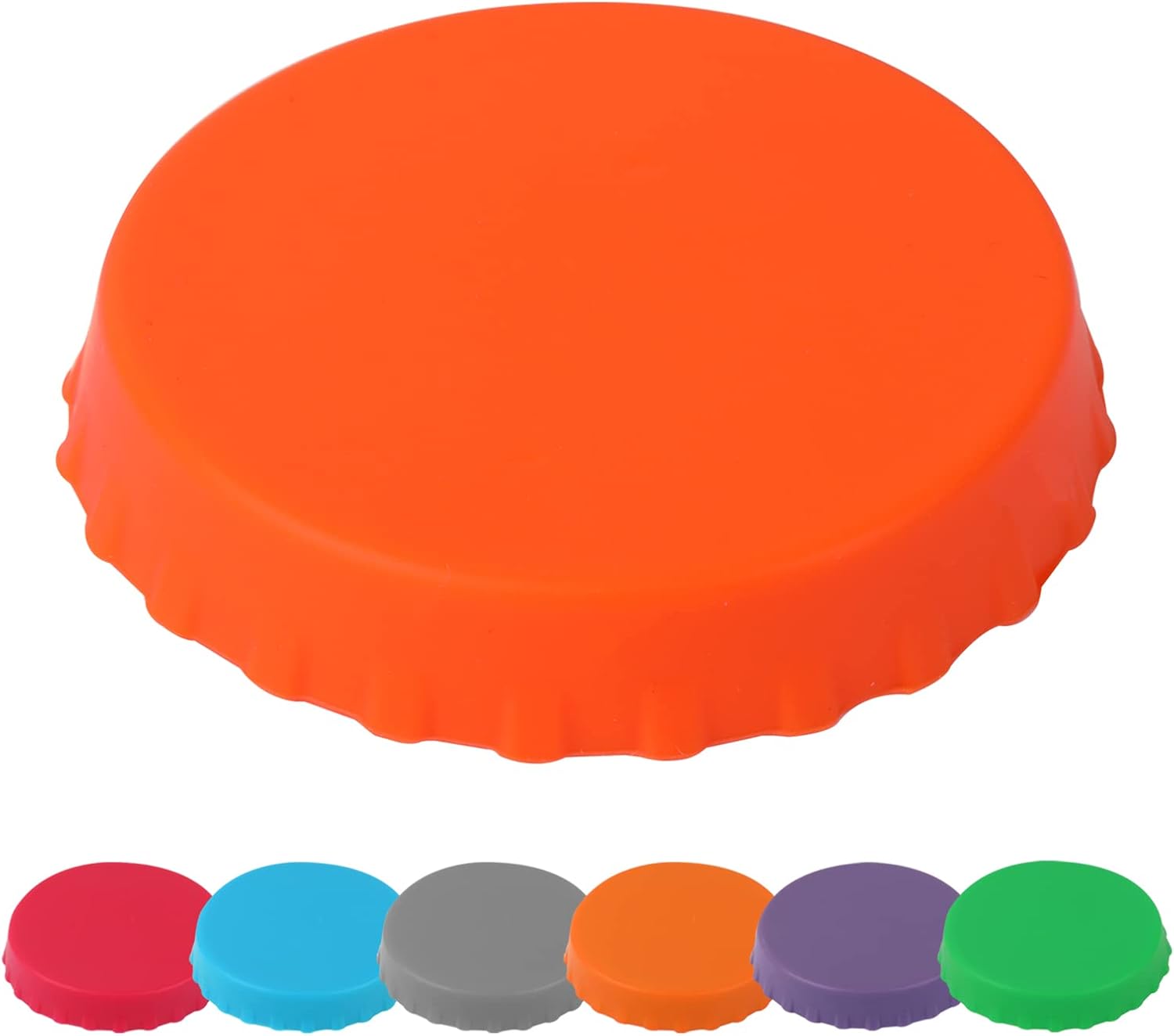 Amazon.com: Silicone Soda Can Lids No Spill Soda Beverage Beer Saver ...