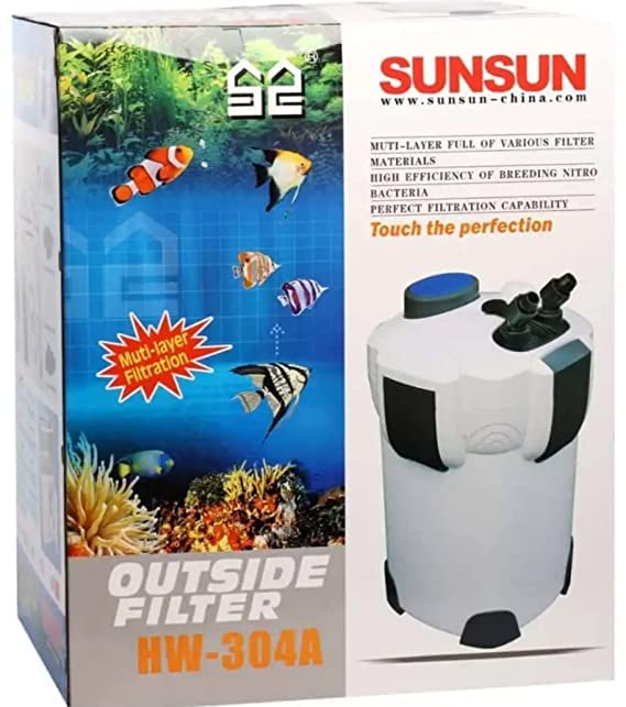 Sun-Sun HW-304A EXTERNALCANISTER Filter : Amazon.in: Pet Supplies