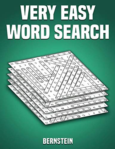 Very Easy Word Search: 200 Word Search Puzzles with Solutions - Large ...