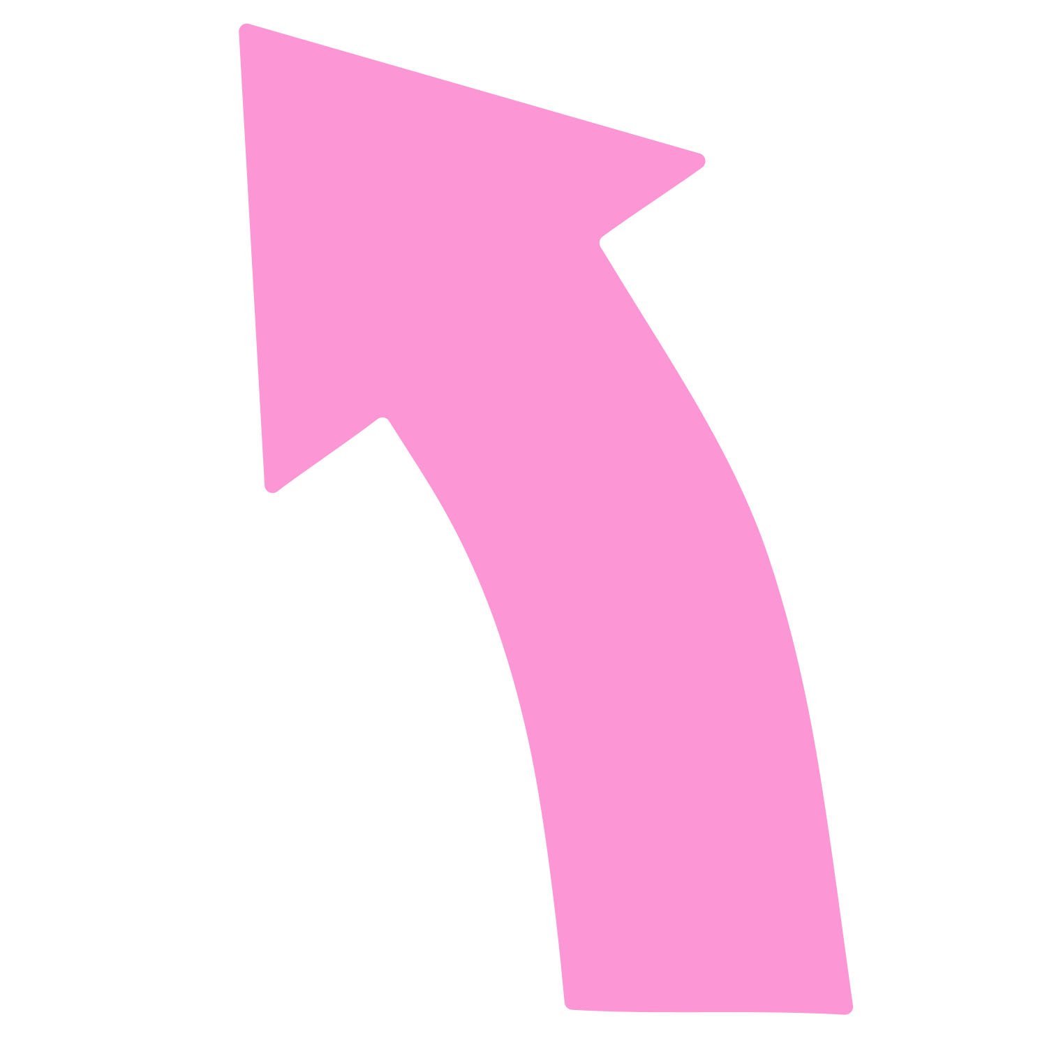 Pink Right Arrow Clip Art