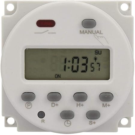 Amazon.com: Timers Programmable Digital Displayed Timer Switch for ...