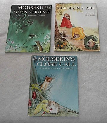 Mousekin book set: Mousekin's ABC; Mousekin's Close Call; Mousekin ...