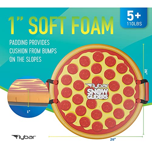Snapklik.com : Flybar Kids 26 Foam Saucer Disc Snow Sled