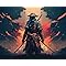 Amazon.com: TUMOVO DIY Paint by Number for Adult, A Samurai with a ...