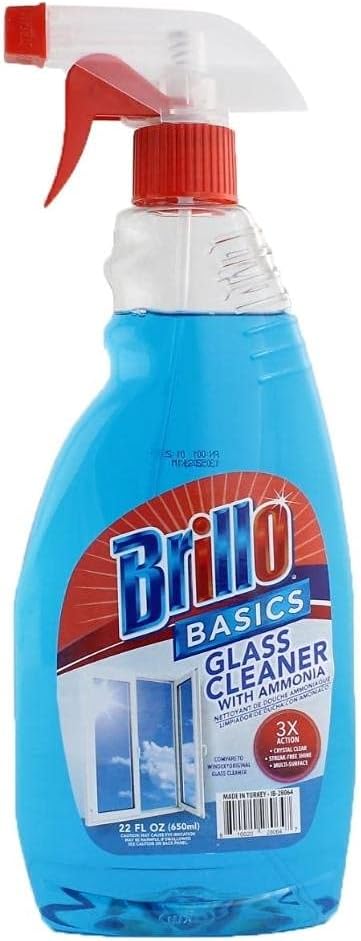 Amazon.com: Brillo Basics Glass Cleaner 22 Oz : Health & Household