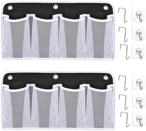 Amazon.com: RV Shoe Storage for Bedside - 4 Pocket Wall Mounted ...