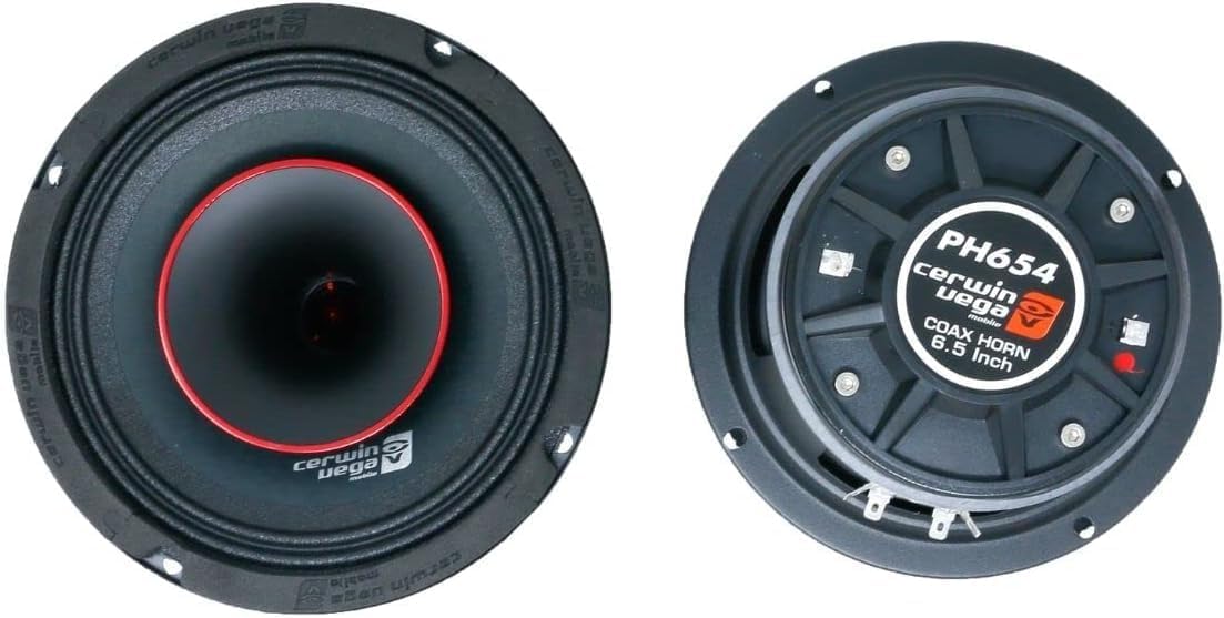 Amazon.com: Diamond Audio MP654 6.5 PRO Full-Range Co-Ax Horn Speaker ...