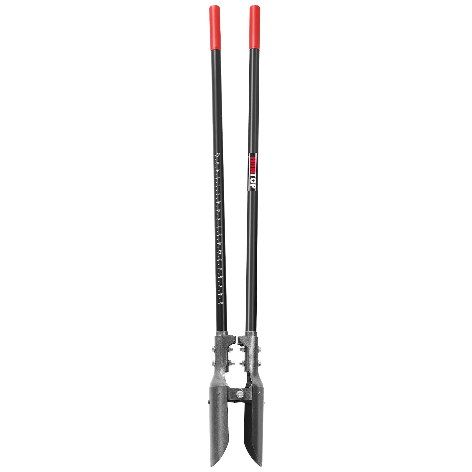 Amazon.com : HANTOP Post Hole Digger Heavy Duty Manual Hole Digger with ...
