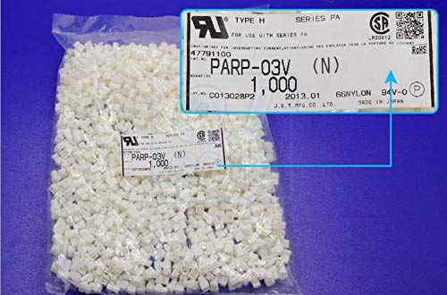 Amazon.com: Gimax PARP-03V CONN HOUSING PA 3POS 2MM Connectors ...