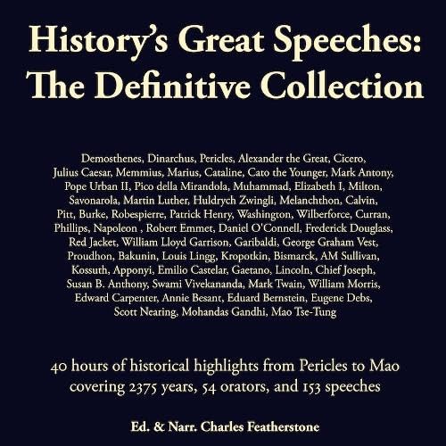 Buy History's Great Speeches: The Definitive Collection: 40 hours of ...
