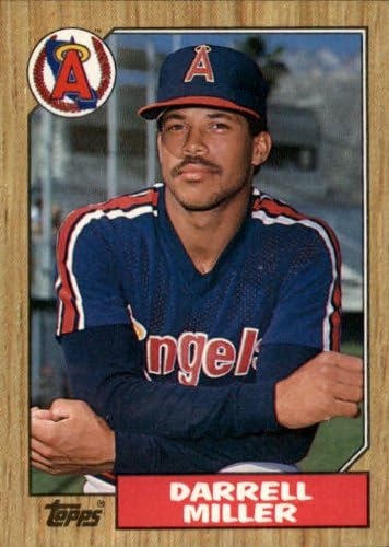 Amazon.com: 1987 Topps Baseball Card #337 Darrell Miller : Collectibles ...
