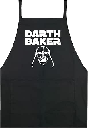 Amazon.com: Darth Baker Apron Kitchen Cook Grill BBQ Chef Men Women Mom ...