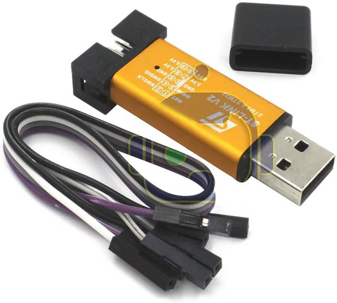 Amazon.com: DEVMO ST-Link V2 Mini Metal Shell STM8 STM32 Emulator Downloader Programming Unit ...