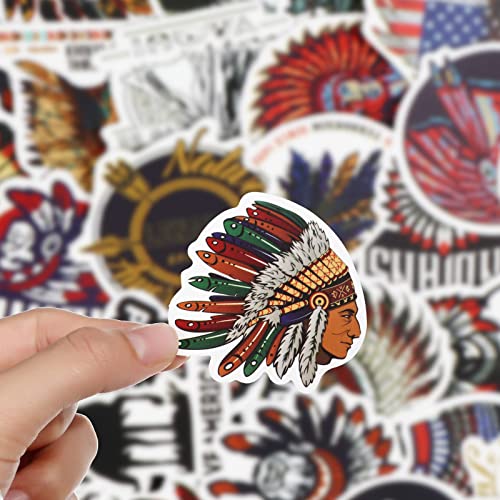 Snapklik.com : 100 Pcs Native American Stickers Indian Stickers Pack ...